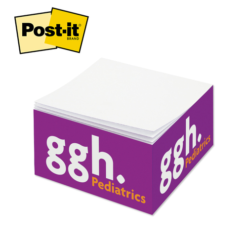 Buy Post-it® Note Half Cube - 2 3/4" x 2 3/4" x 1 3/8" | iPromo