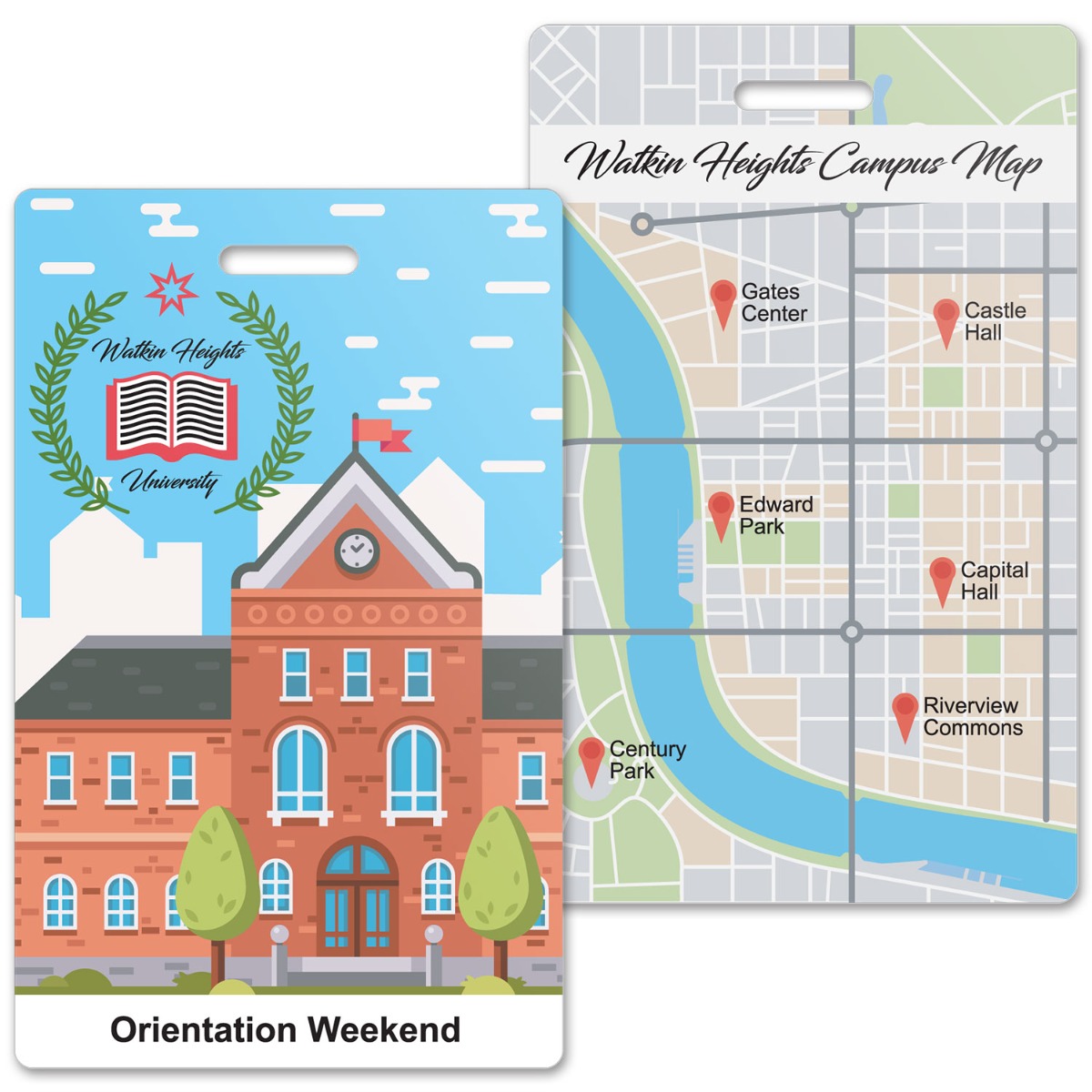 Buy Full Color ID Badge - 2 1/2" x 4" | iPromo
