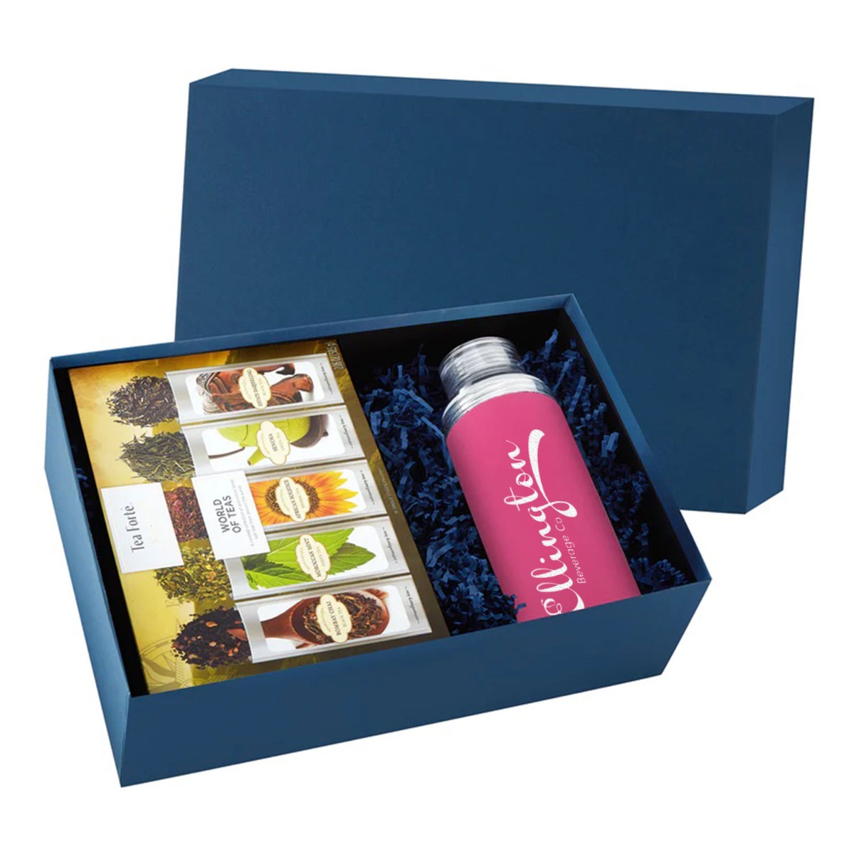 Buy Tea Forte Gift Box with Water Bottle - 17 oz. | iPromo