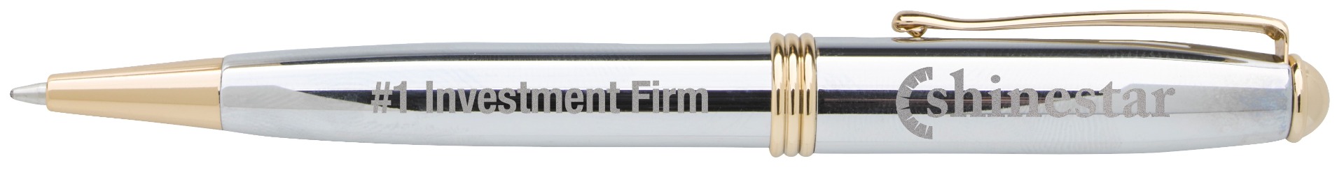Buy Souvenir ® Worthington® Two-Tone Chrome Pen | iPromo