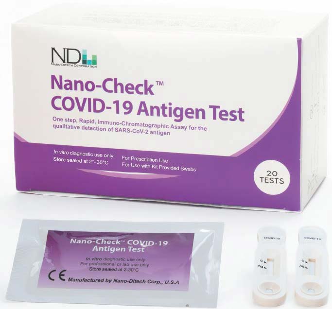 Buy Nano-Check™ COVID-19 Antigen Test - 20 Tests per Box (priced per ...